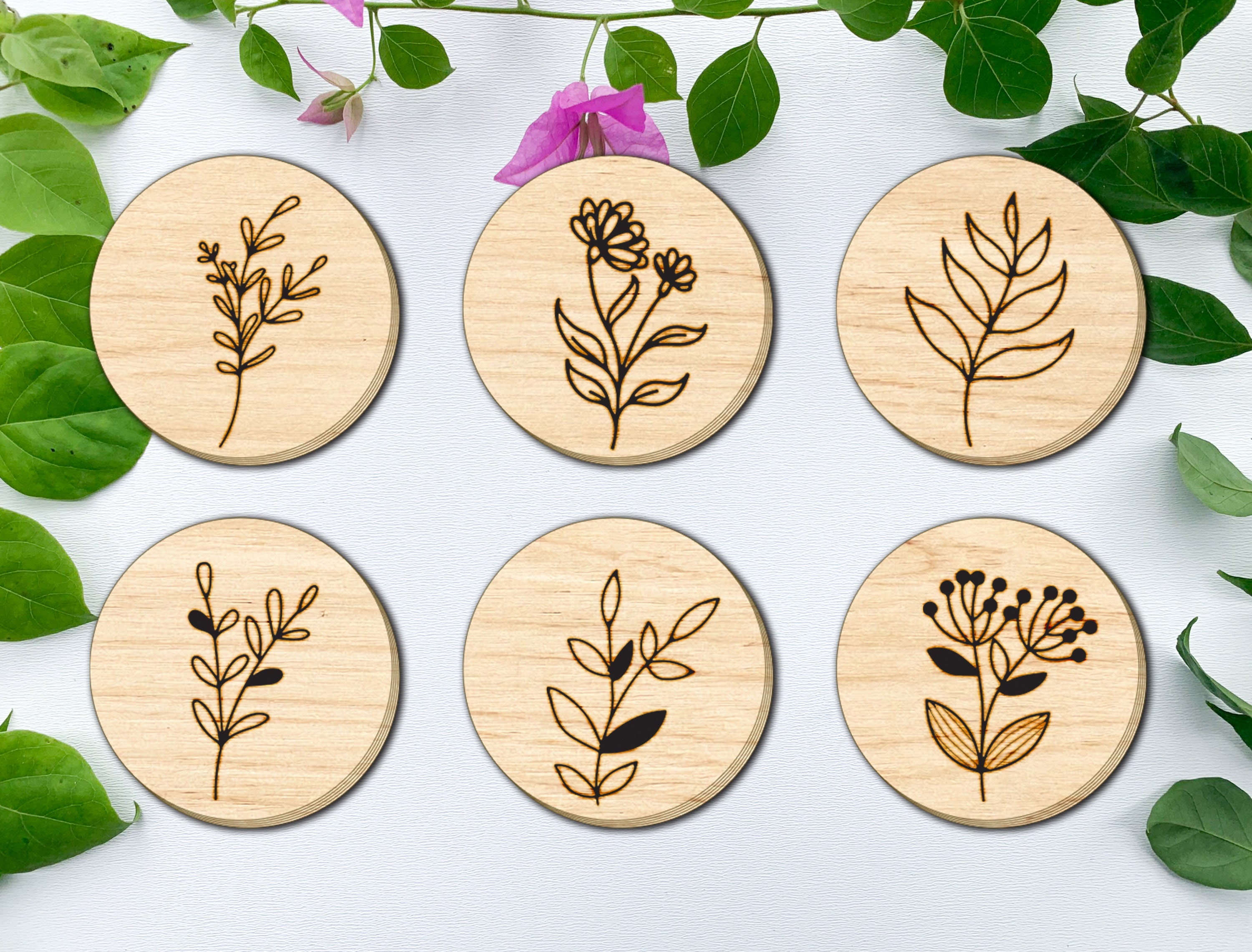 Floral Stud Earrings SVG Bundle Floral Earring Svg Earring - Etsy