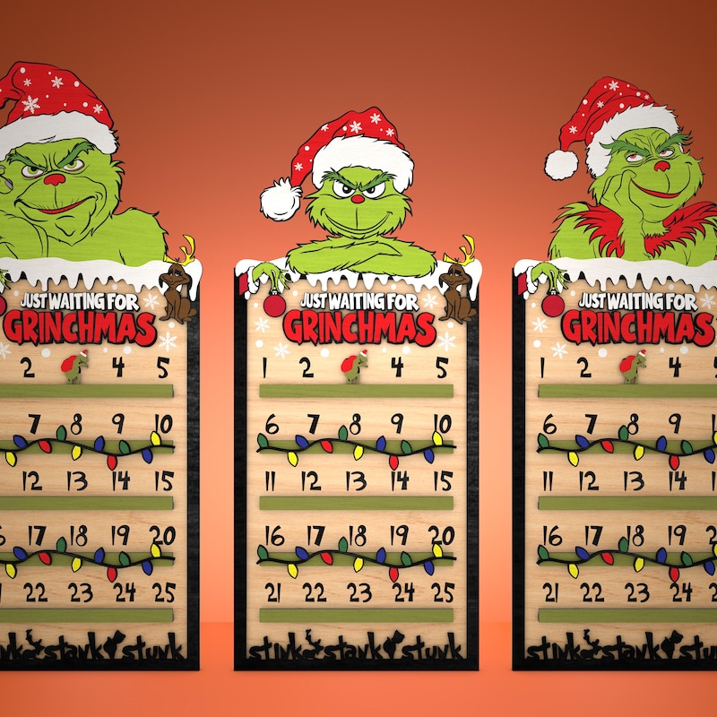 Grinch Countdown - Etsy