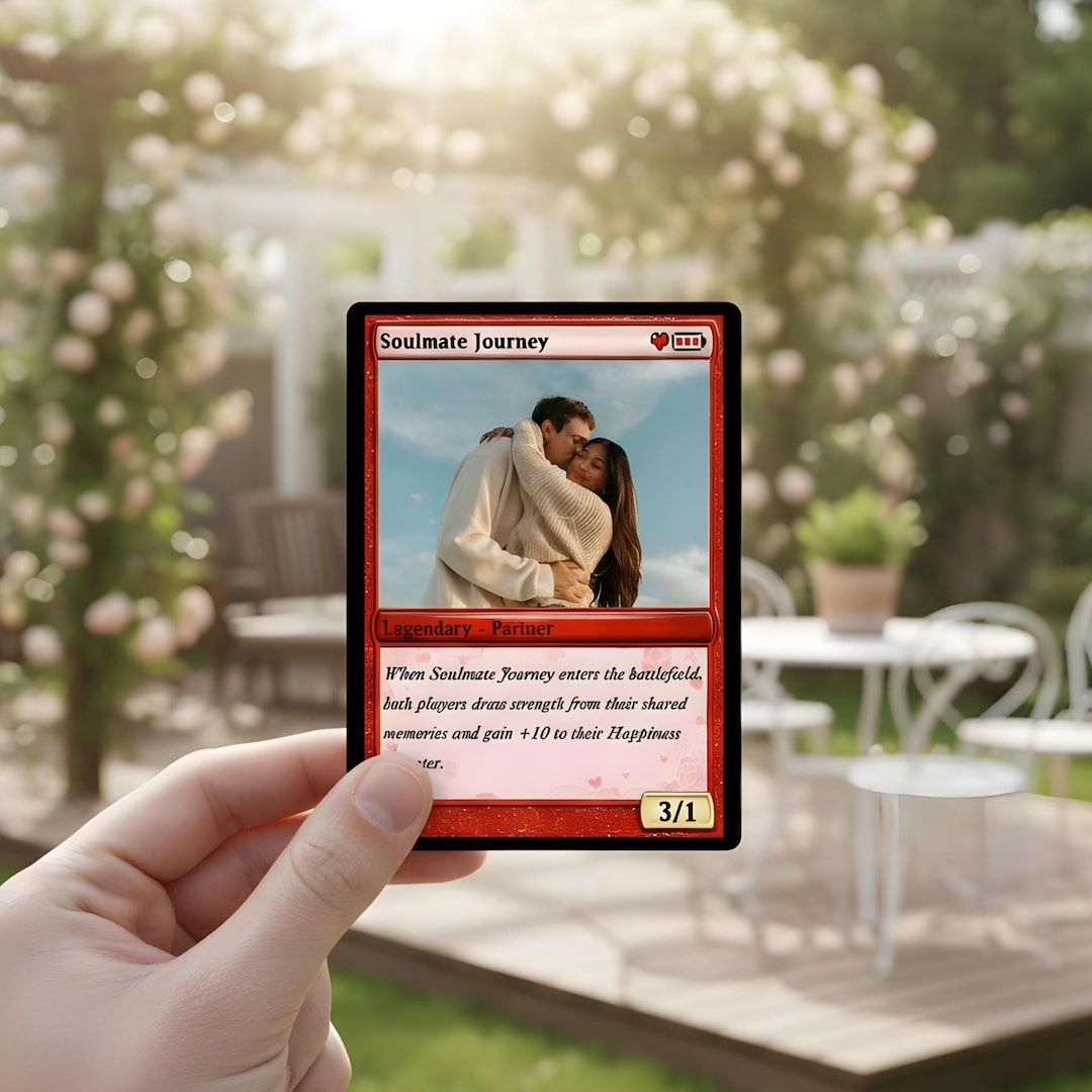Custom MTG Card Art | Legendary Partner Gift for Boyfriend/girlfriend ...