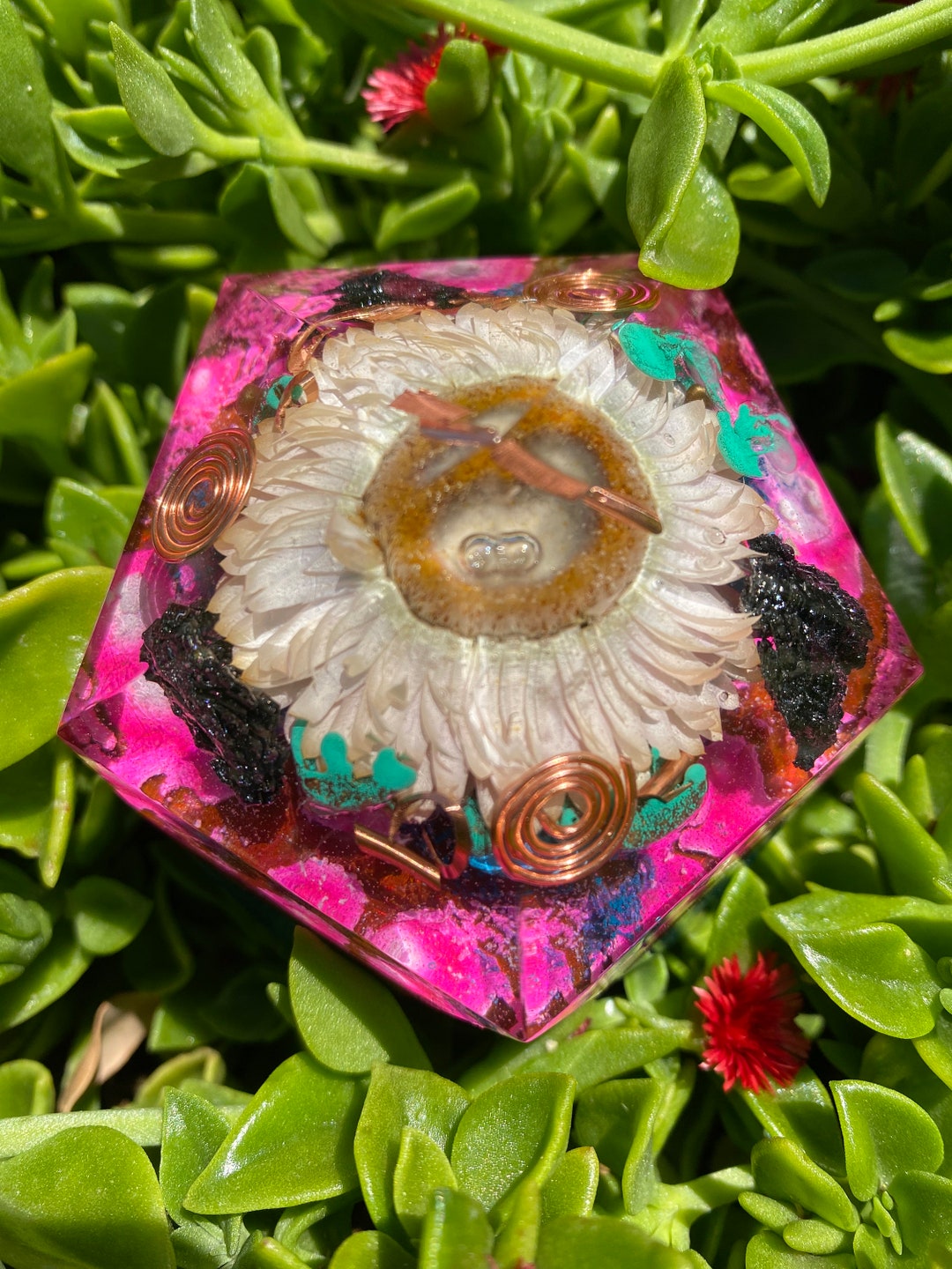 Orgonite Icosahedron - Etsy