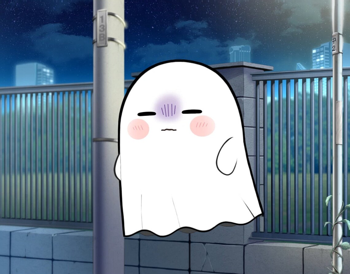 Chibi Ghost Vtuber Fully Rigged Live2d Model - Etsy UK