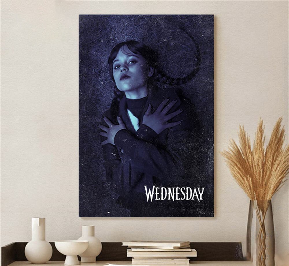 Wednesday Poster, Wednesday Netflix Movie Poster, TV Show Poster
