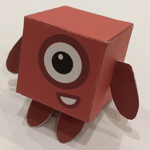Numberblocks 1-10 Printable Paper Toys / Origami Templates / - Etsy ...
