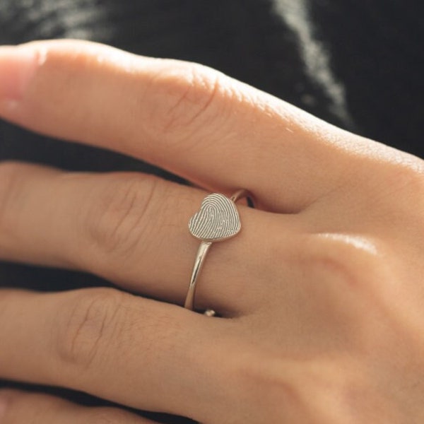 Fingerprint Jewelry - Etsy