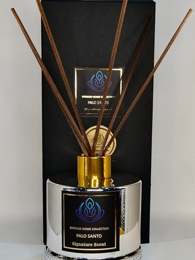 Palo Santo Reed Diffuser Oil/ 6OZ/ Reed Diffuser/ Palo Santo /silver ...