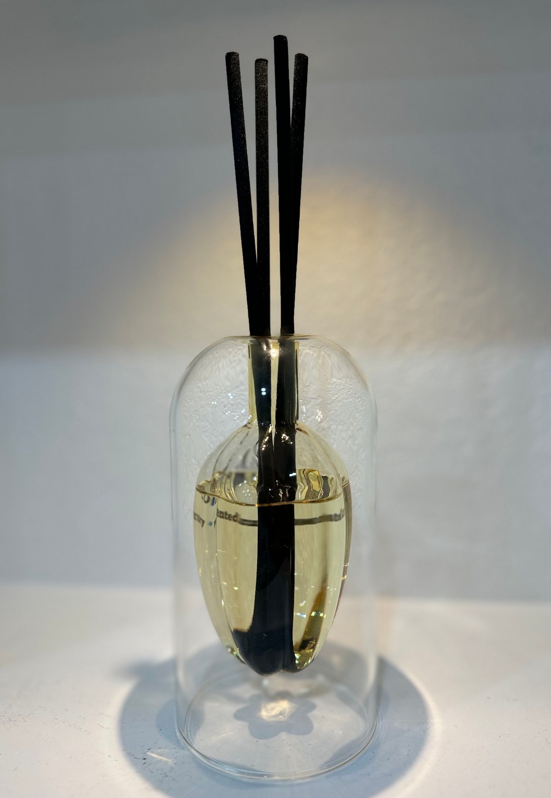 Palo Santo Reed Diffuser Oil/ 6OZ/ Reed Diffuser/ Palo Santo /silver Glass/diffuser Sticks/fiber ...