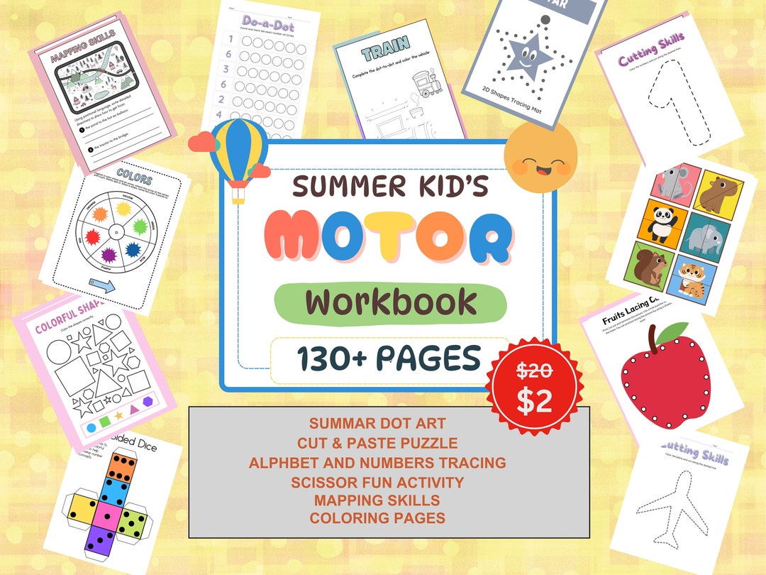 Children's Gross Motor Skills Game Preschool Kindergarten Kids Toddler ...