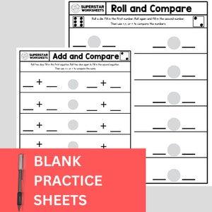 Addition Subtraction Printable Worksheet, Preschool Math Worksheet Home ...