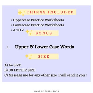Printable Handwriting Worksheets13 Pages English Handwriting Practice ...