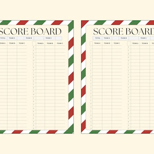 Christmas Friendly Feud Game | Printable Christmas Game | Christmas ...