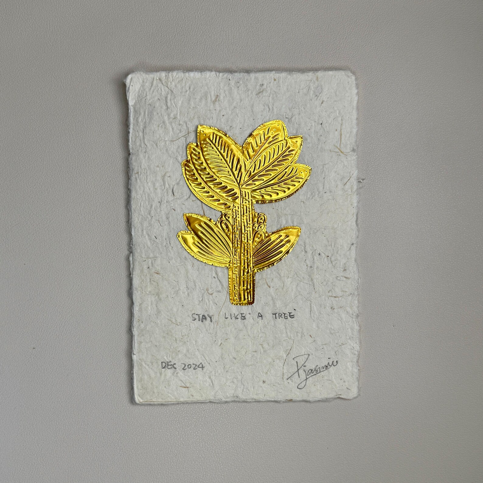 Nature’s Elegance: Stunning Tin Foil Tree Art - Inspirational Art for ...