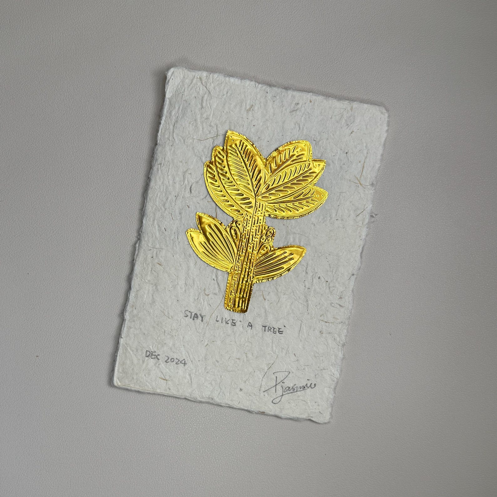 Nature’s Elegance: Stunning Tin Foil Tree Art - Inspirational Art for ...