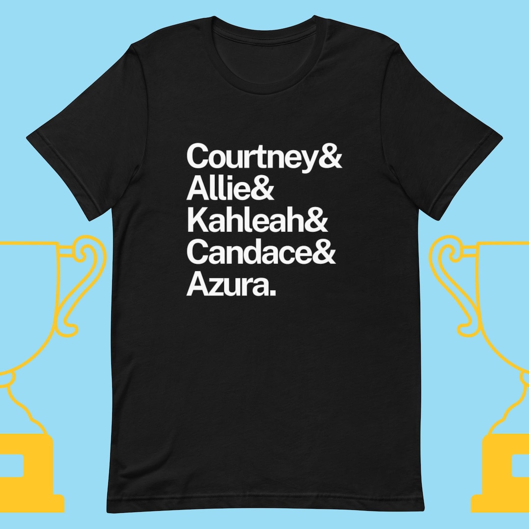2021 Chicago Sky Champion Starting 5 Tee | Courtney Vandersloot Allie ...