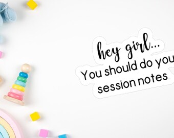 Rbt Session Notes - Etsy