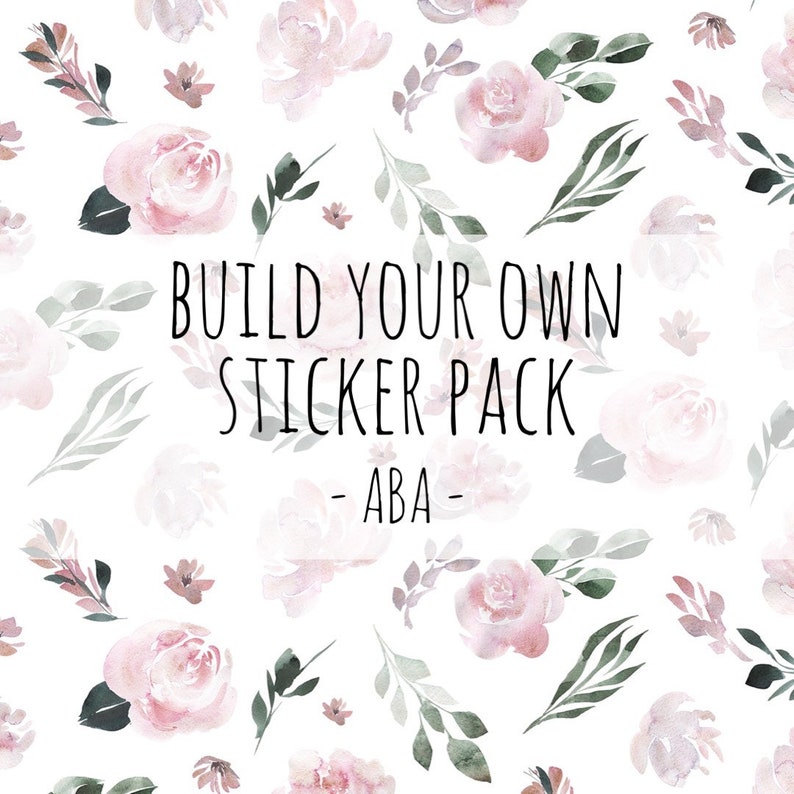 Set of 5 or 10 | ABA Stickers | Autism | BCBA | RBT | Water Bottle ...