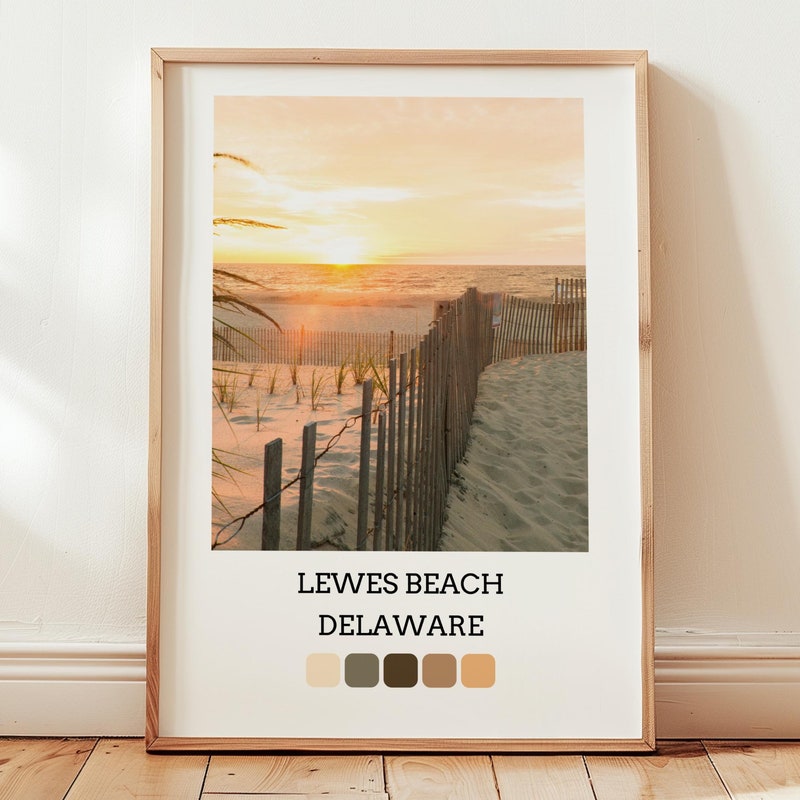Lewes Beach Wall Art - Etsy