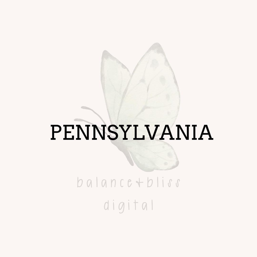 Pennsylvania SVG, Pennsylvania PNG, Pa Svg, PA Png, Us States Svg ...