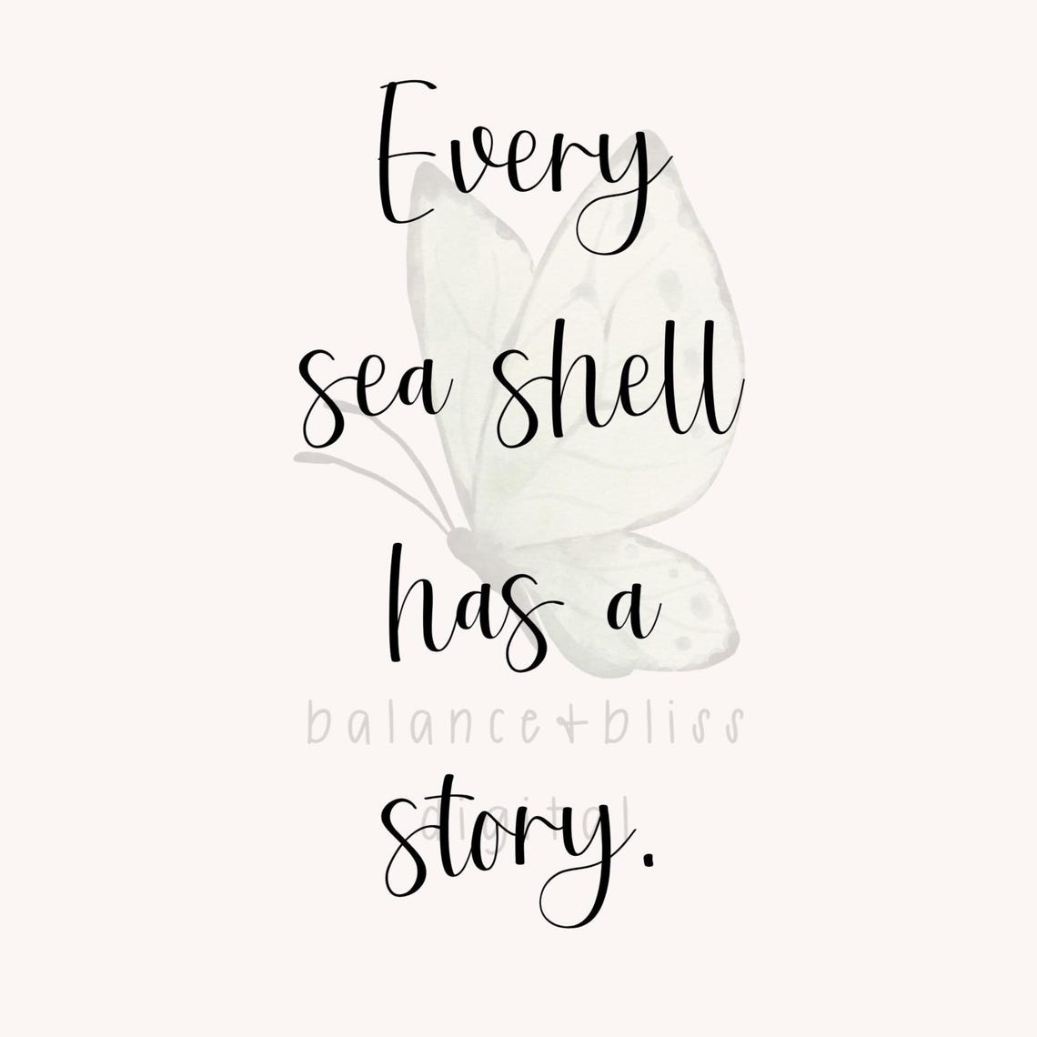 Every Seashell Has a Story SVG, Beach Quote SVG, Ocean Shell Cricut ...