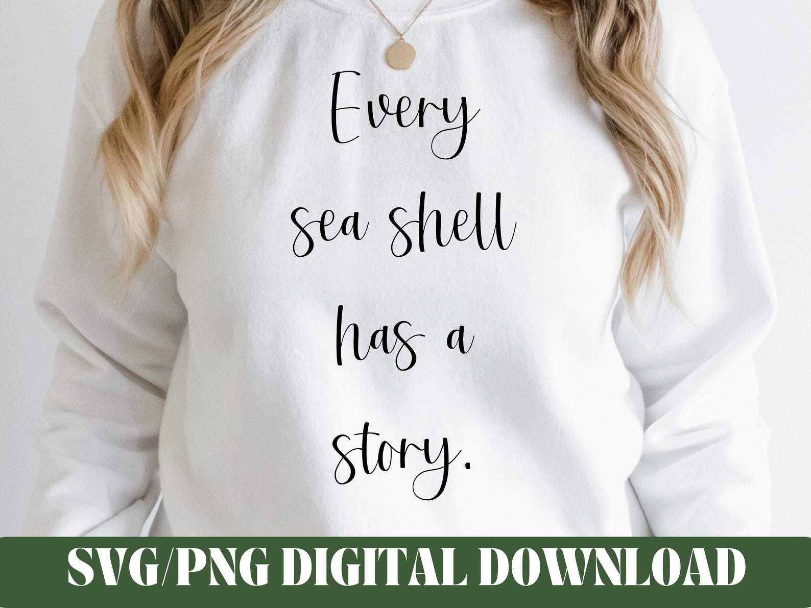 Every Seashell Has a Story SVG, Beach Quote SVG, Ocean Shell Cricut ...