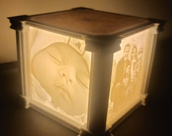 3d Printed Light Box - Etsy