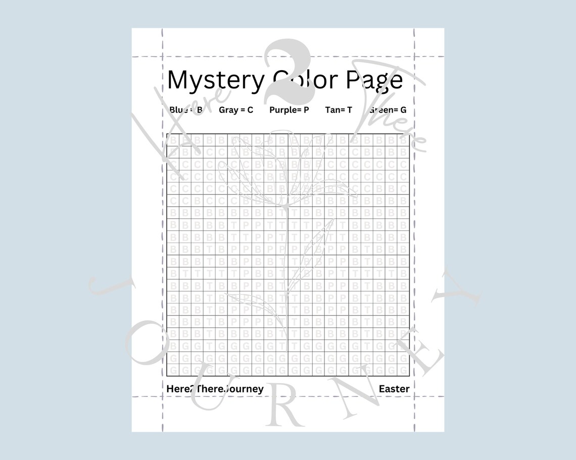 Mystery Easter Coloring Savings Challenge A6 and A5 Budget Binders ...