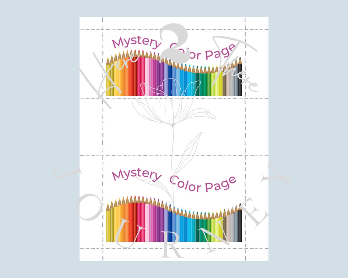 Mystery Easter Coloring Savings Challenge A6 and A5 Budget Binders ...