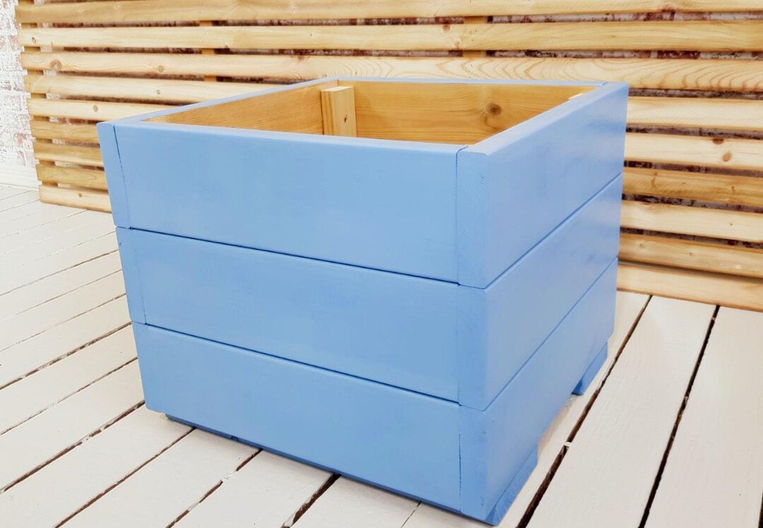 Large Square Bush Planter Finished in Any Shade of Farrow & Ball - Etsy