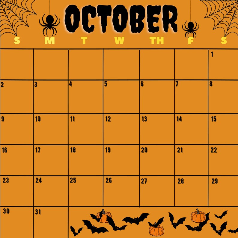 Digital Season Calendar 2022 - Etsy