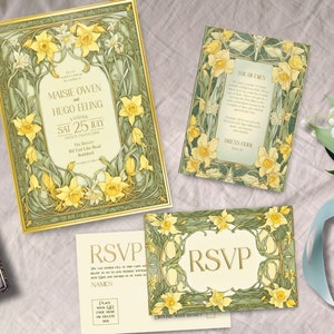 Art Nouveau Wedding Bundle, INSTANT DOWNLOAD, Art Deco, Victorian ...