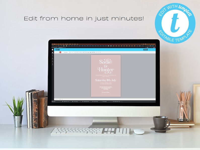 Victorian Wedding Invitation, INSTANT DOWNLOAD, Vintage Christmas ...