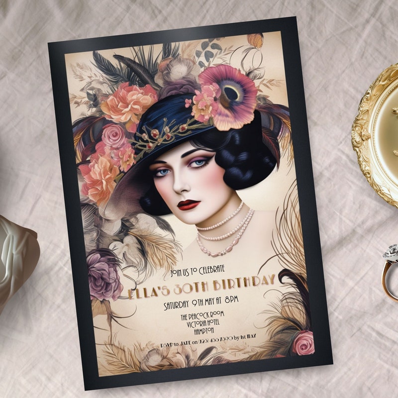 Roaring 20s Invite - Etsy