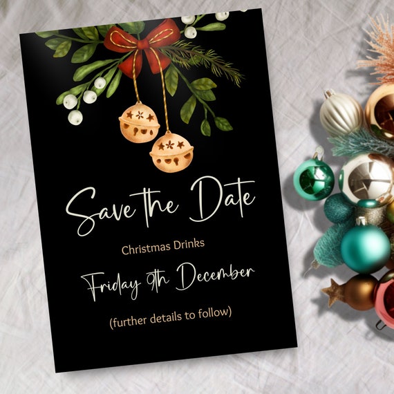 Save The Date Party Template Save The Date Party Template