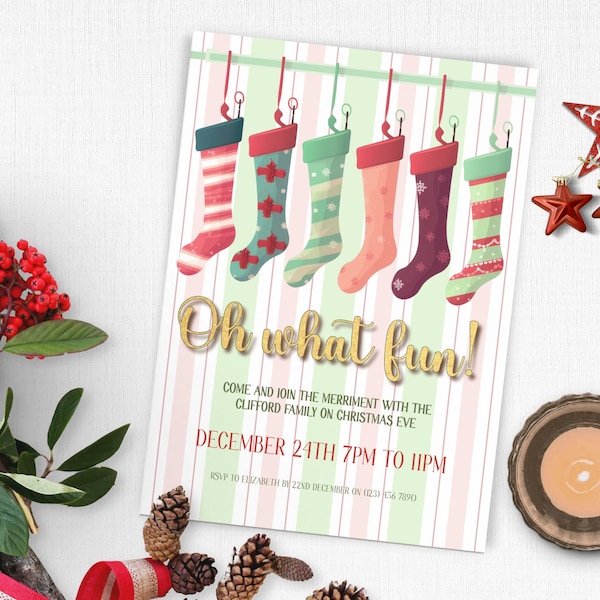 Sock Exchange Invitation - Etsy