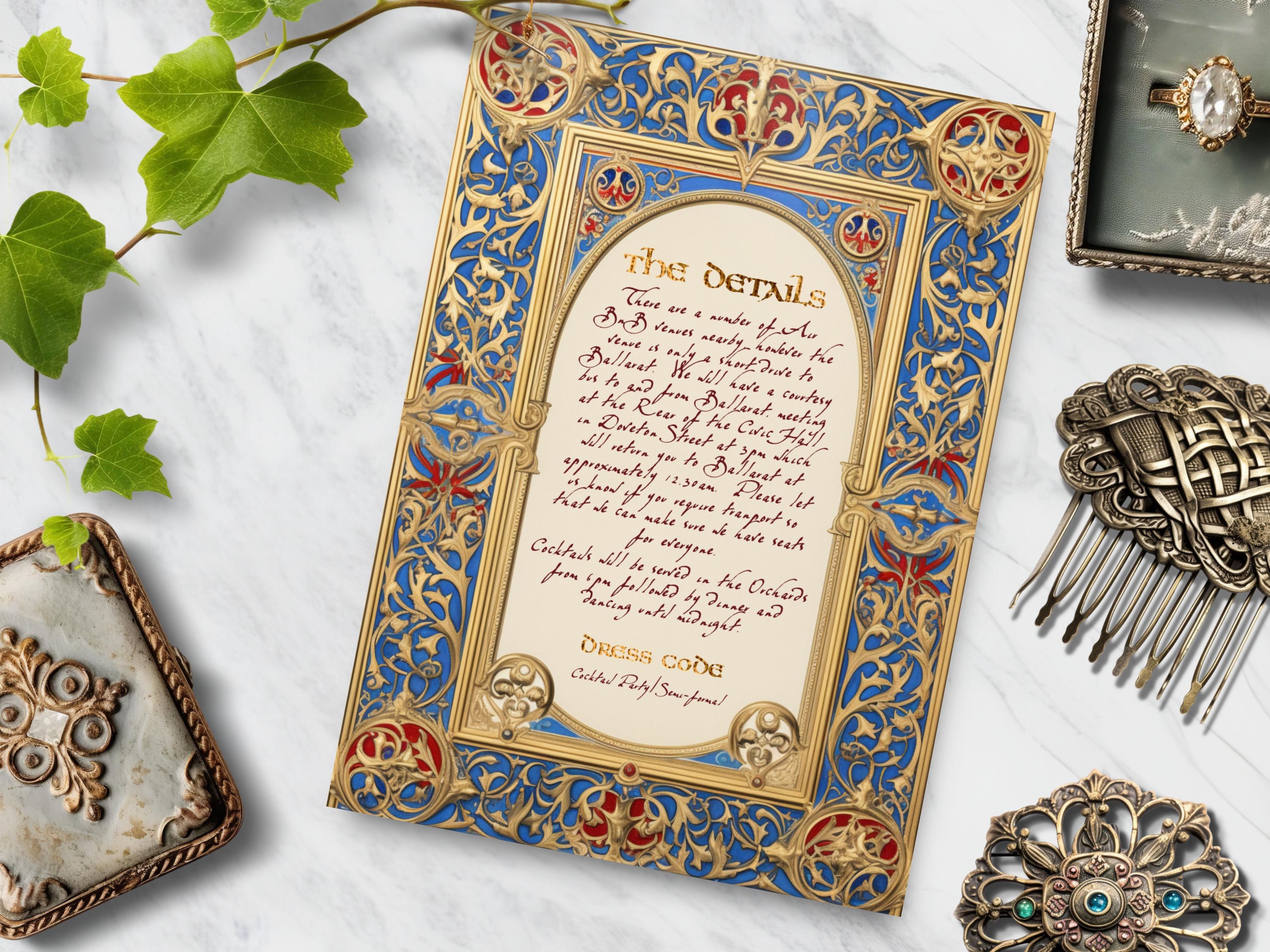 Medieval Wedding Bundle INSTANT DOWNLOAD Middle Ages Style - Etsy