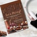 Chocolate Party Invitation INSTANT DOWNLOAD Desserts Birthday ...