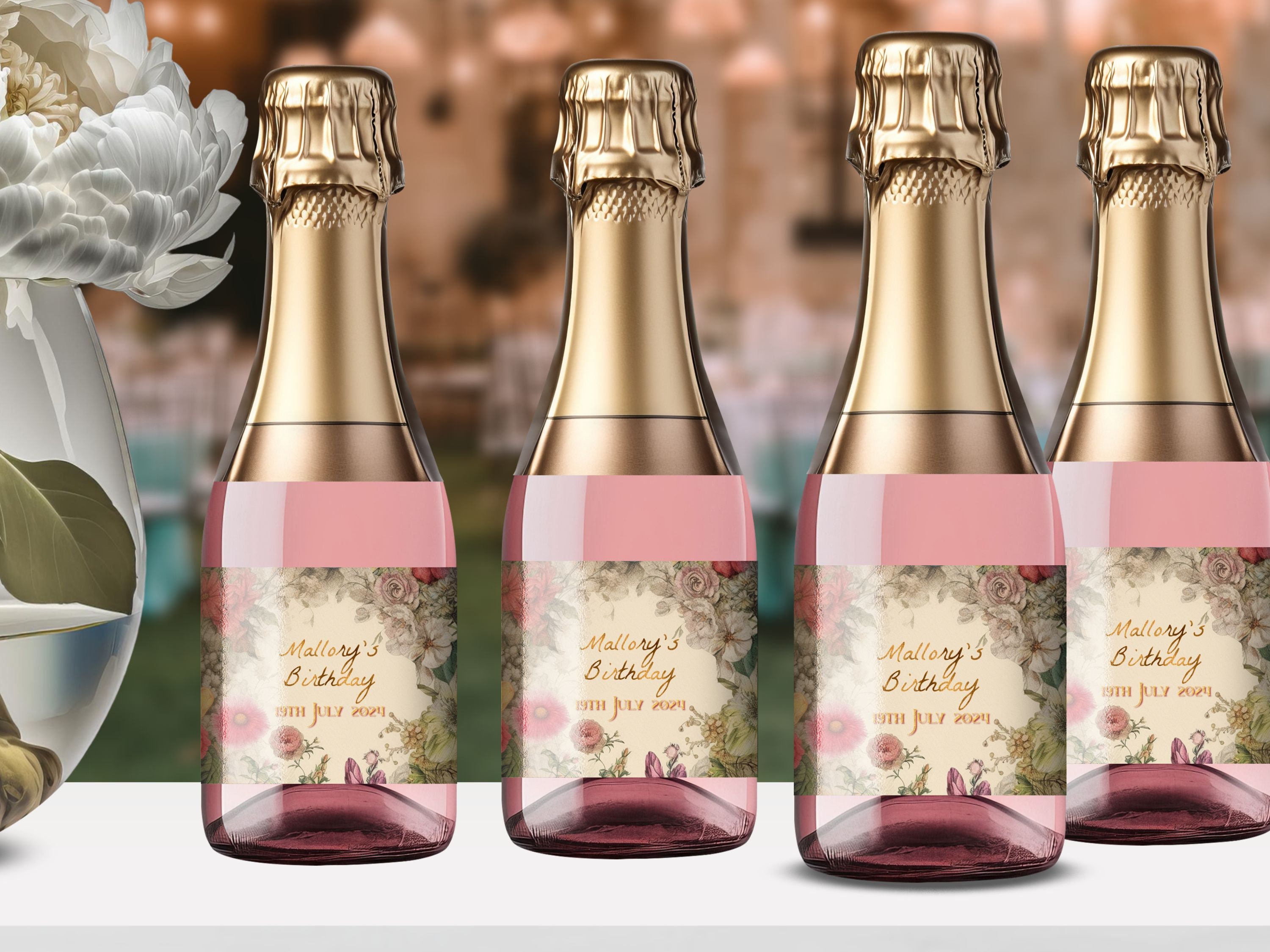 Victorian Birthday Party Bundle, INSTANT DOWNLOAD, Botanical Invite Set ...