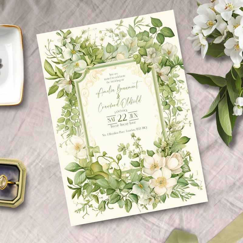 Regency Invite - Etsy