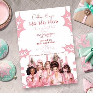 Christmas Party, Friendsmas, INSTANT DOWNLOAD, Christmas Cocktail ...