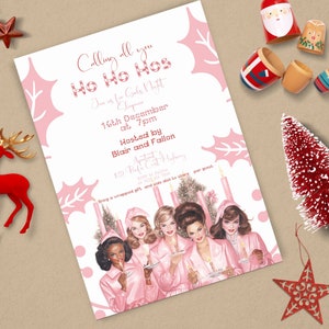 Christmas Party, Friendsmas, INSTANT DOWNLOAD, Christmas Cocktail ...