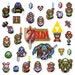 Dig Dug Arcade Sticker Set 35 Pieces - Etsy