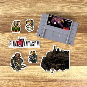Final Fantasy VI Sticker Set 41 Pieces - Etsy