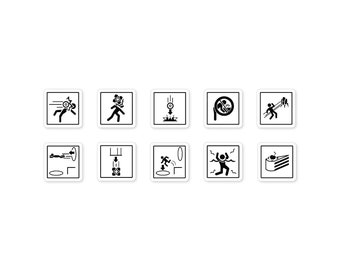 Portal Test Chamber Sign - Etsy