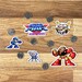 Mega Man the Power Battle Sticker Set 23 Pieces - Etsy