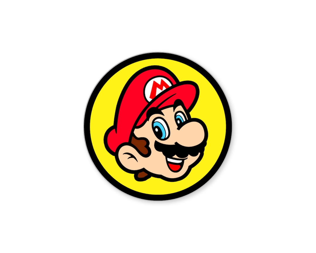 Super Mario Nintendo Buc-ees Parody Sticker - Etsy