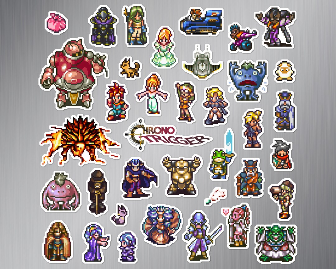 Chrono Trigger Magnet Set 37 Pieces - Etsy