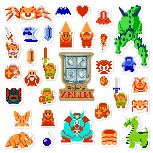 Zelda Stickers - Etsy UK