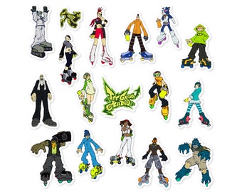 Graffiti Soul Jet Set Radio Future Holographic Sticker - Etsy