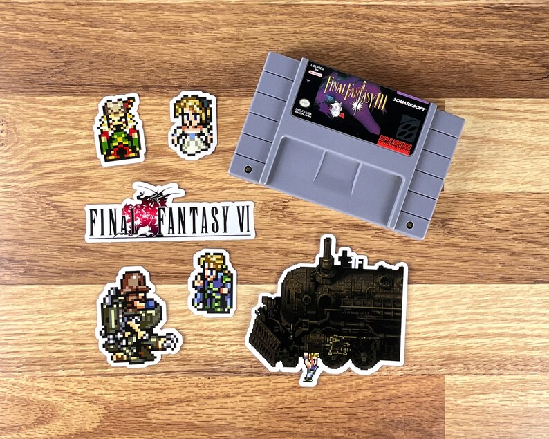 Final Fantasy VI Sticker Set 41 Pieces - Etsy