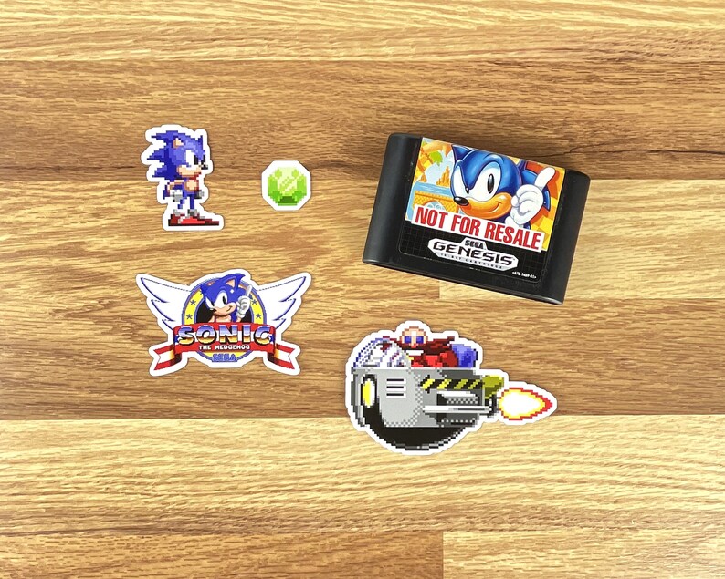 Sonic the Hedgehog Magnet Set 20 Pieces - Etsy