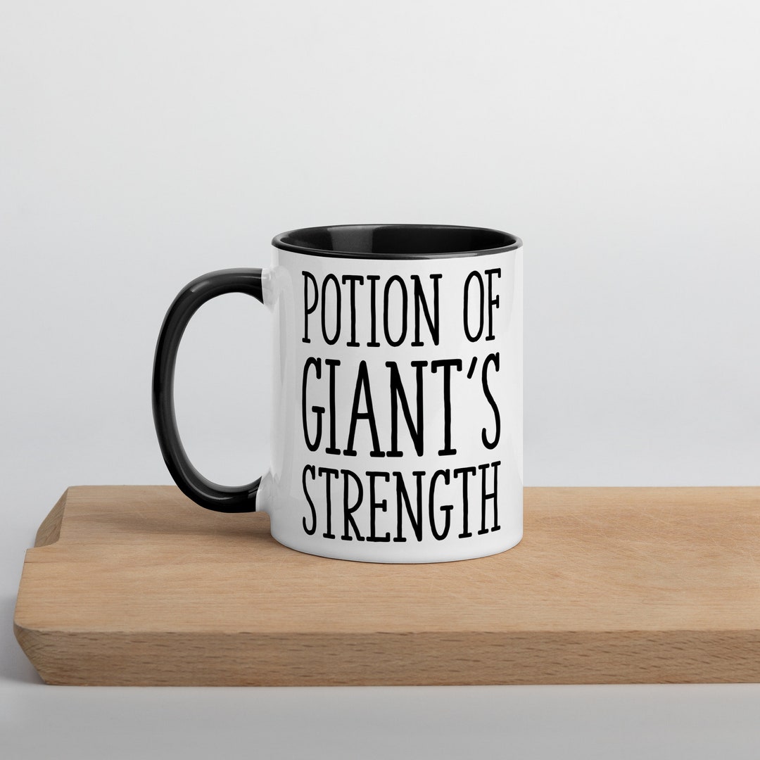 Potion of Giant's Strength Mug, DND, Nerd Gift, Funny - Etsy